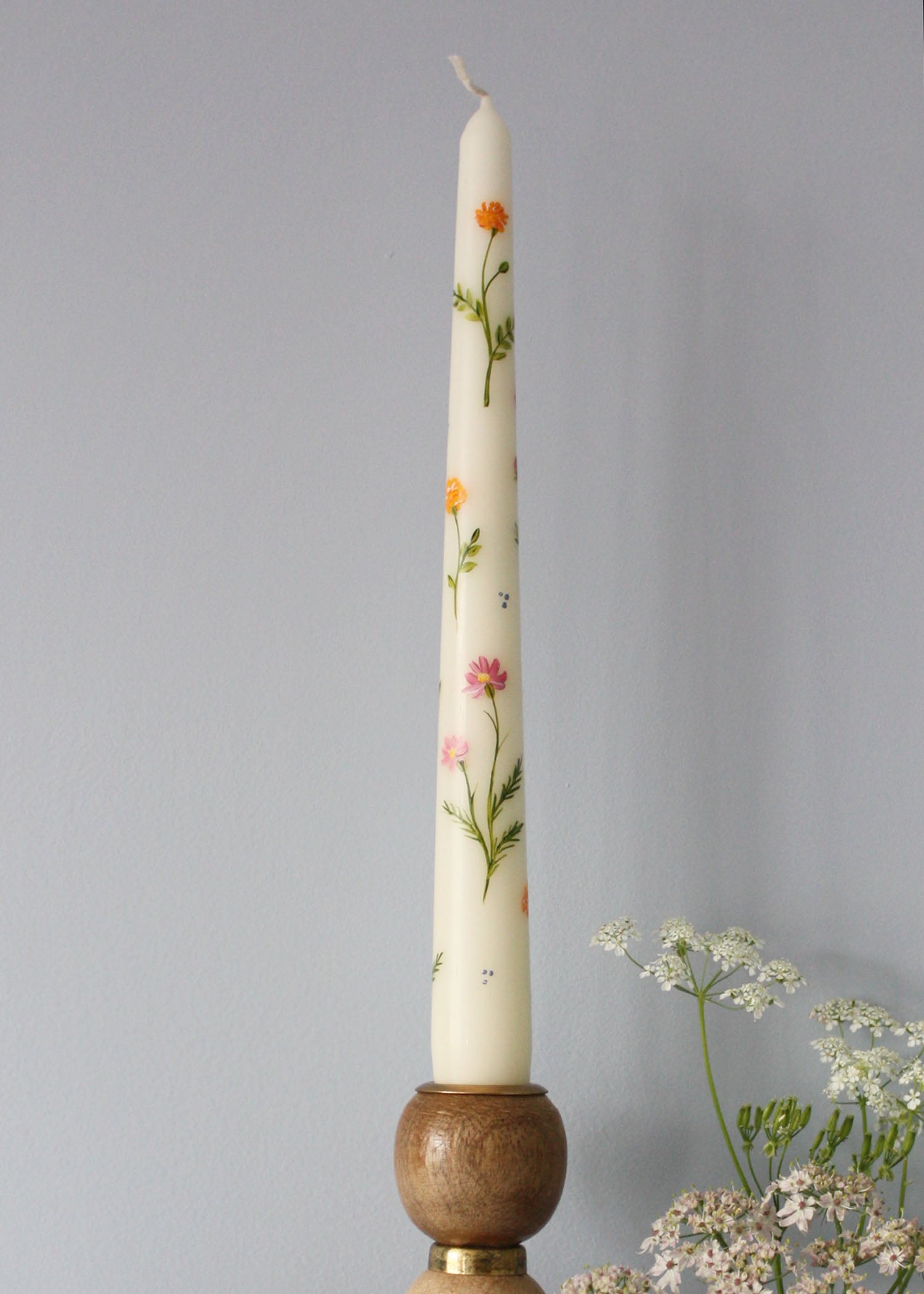 Hand painted Cocolulu Birth flower October - Marigold & cosmos